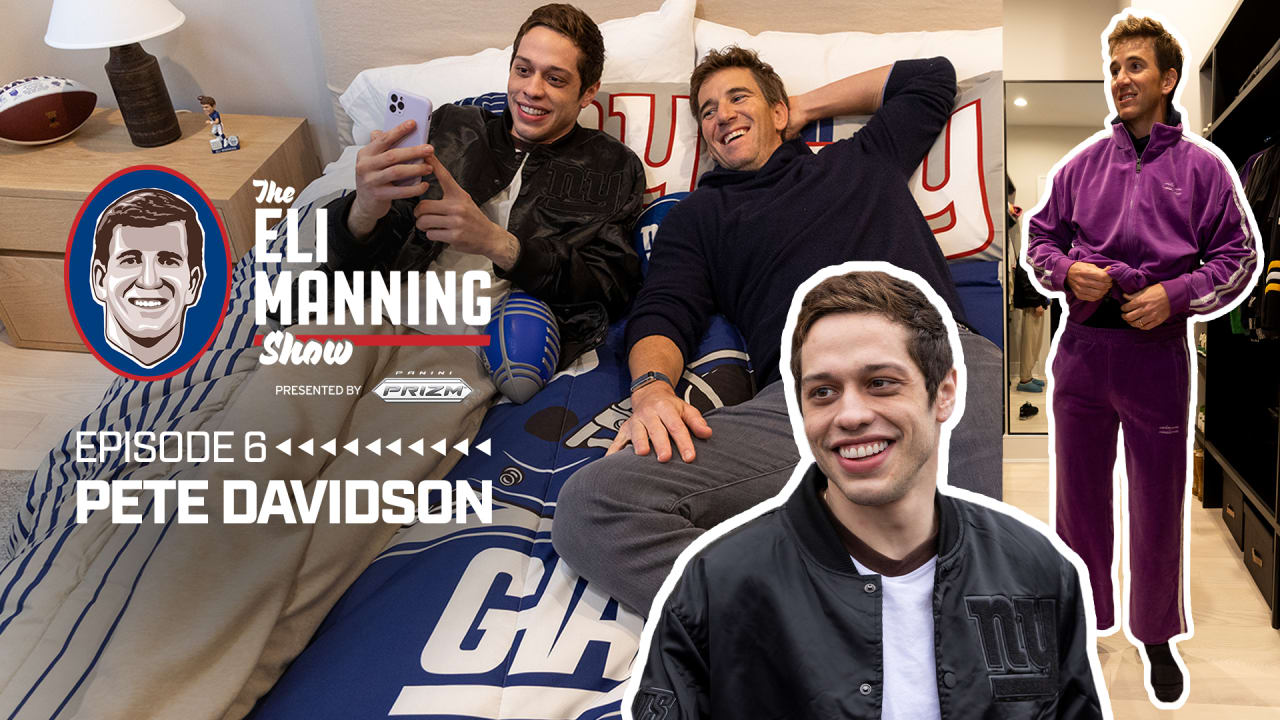 Pete Davidson joins The Eli Manning Show