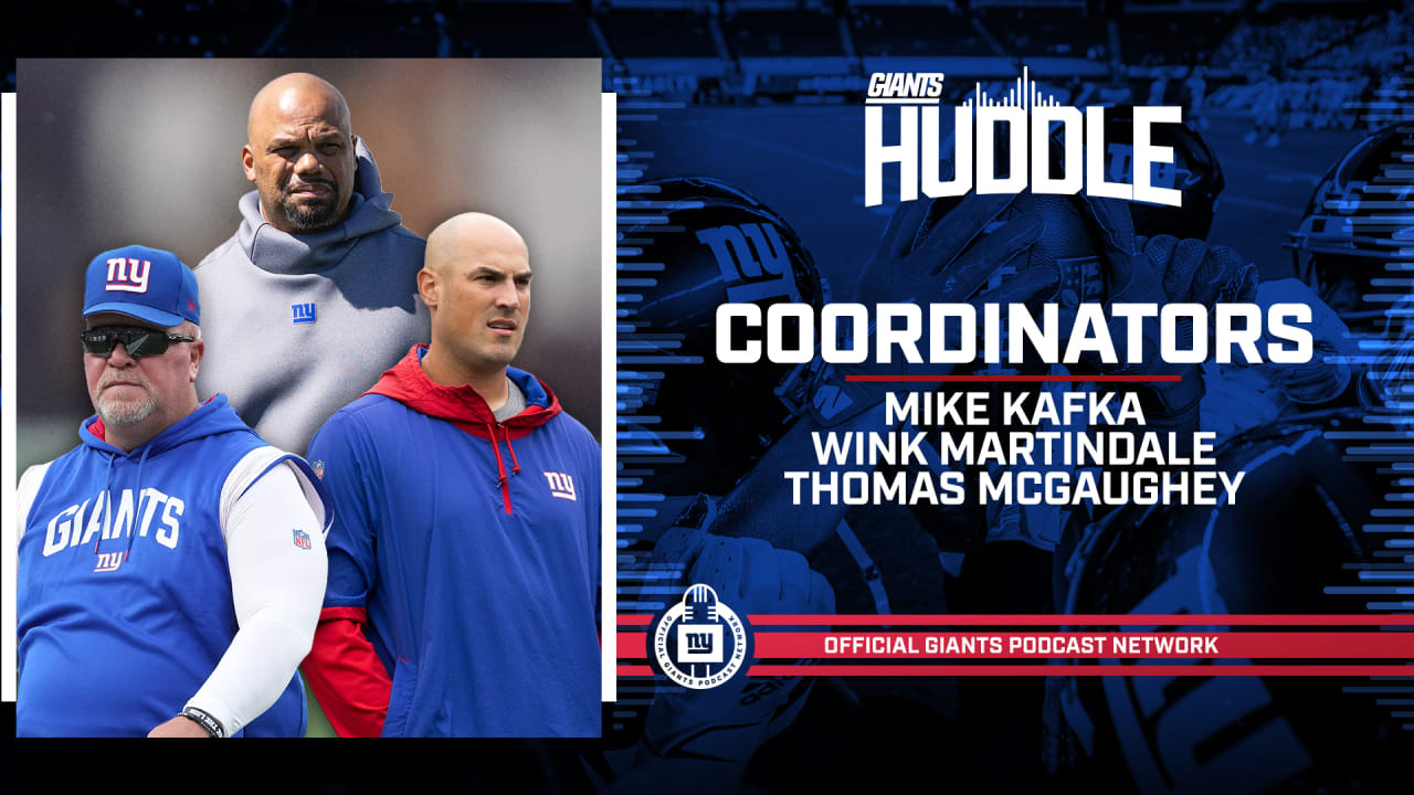 Giants Huddle | Coordinators Preview Matchup vs. Titans