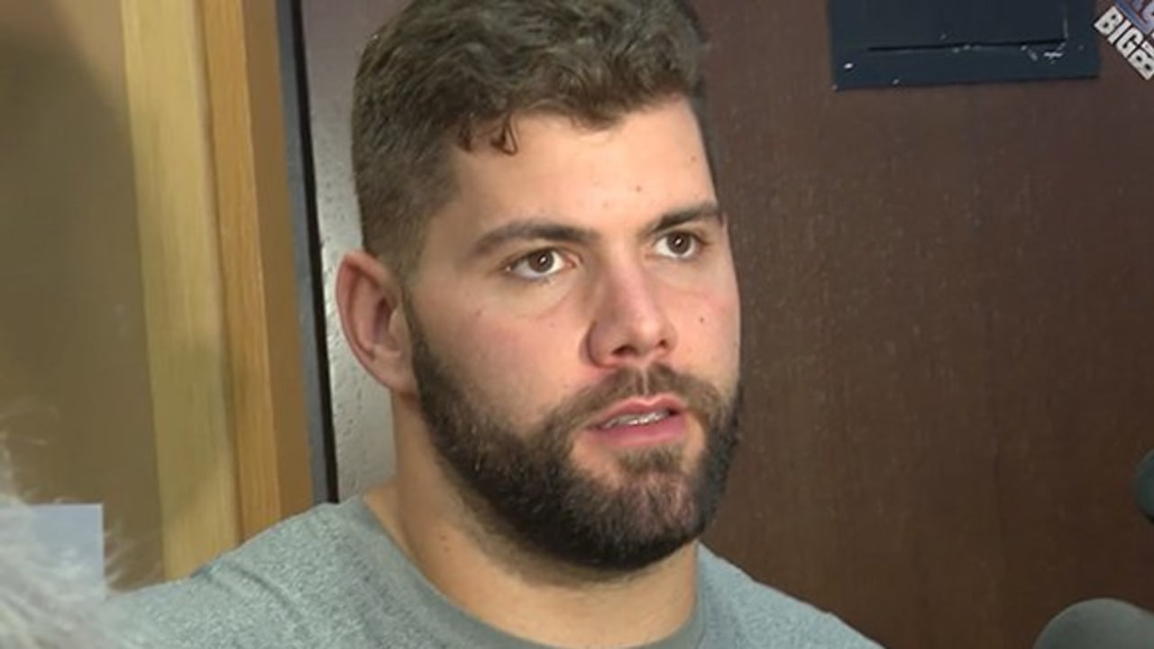 Guard Justin Pugh on correcting mistakes