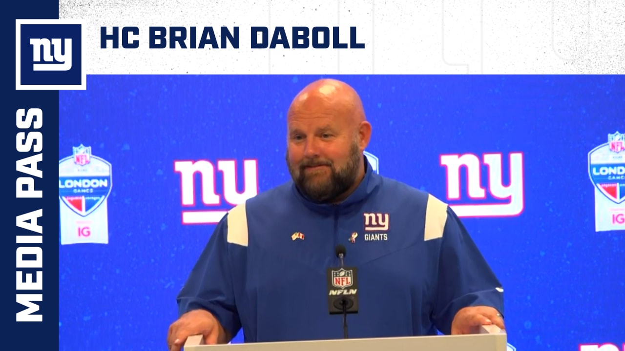 Coach Daboll: 'In our building, it takes everybody'