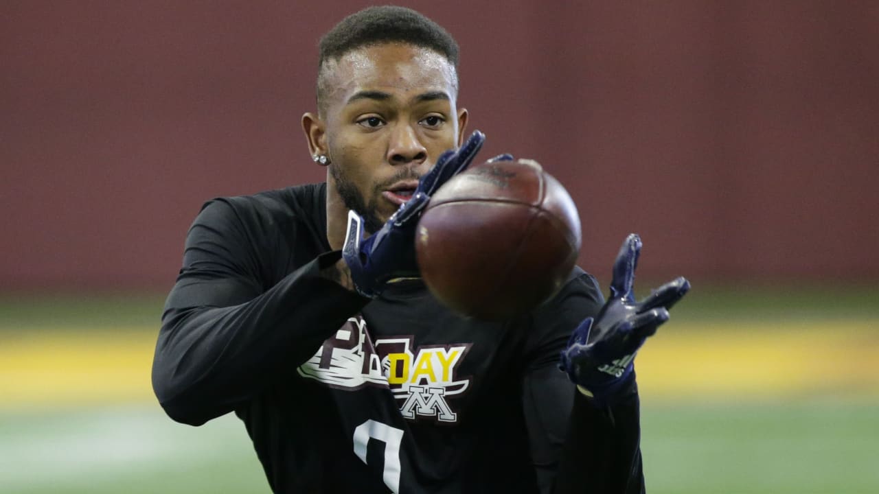 Minnesota WR Rashod Bateman pro day highlights