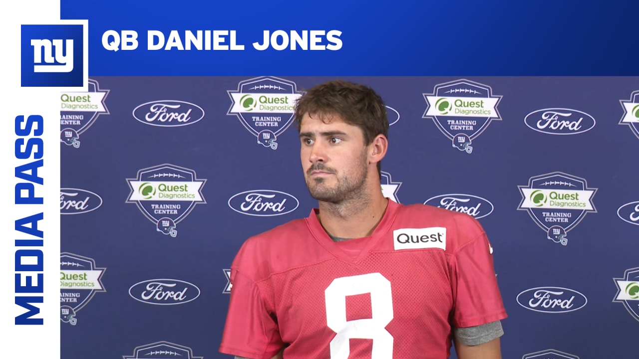 QB Daniel Jones on gearing up for regular season