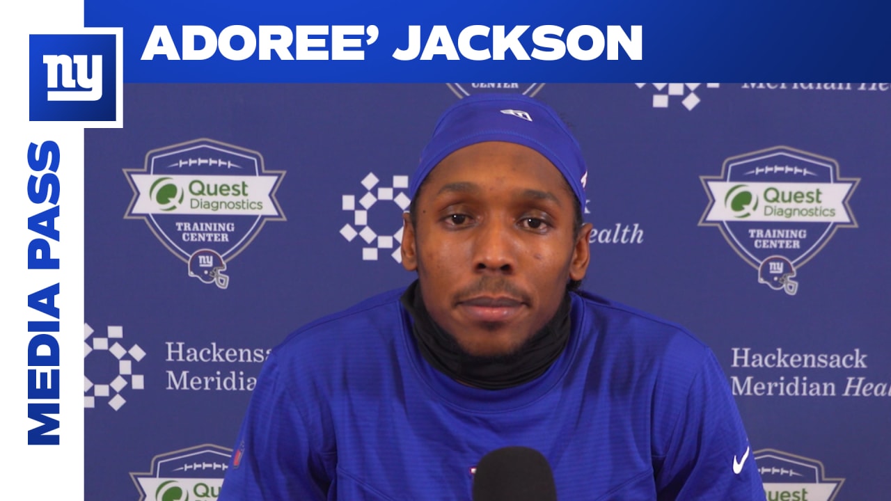 CB Adoree' Jackson: 'I'm just happy to be back'