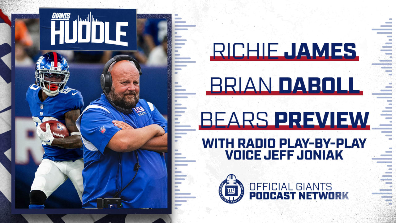 Giants Huddle | Richie James' early season performance & Week 4 preview