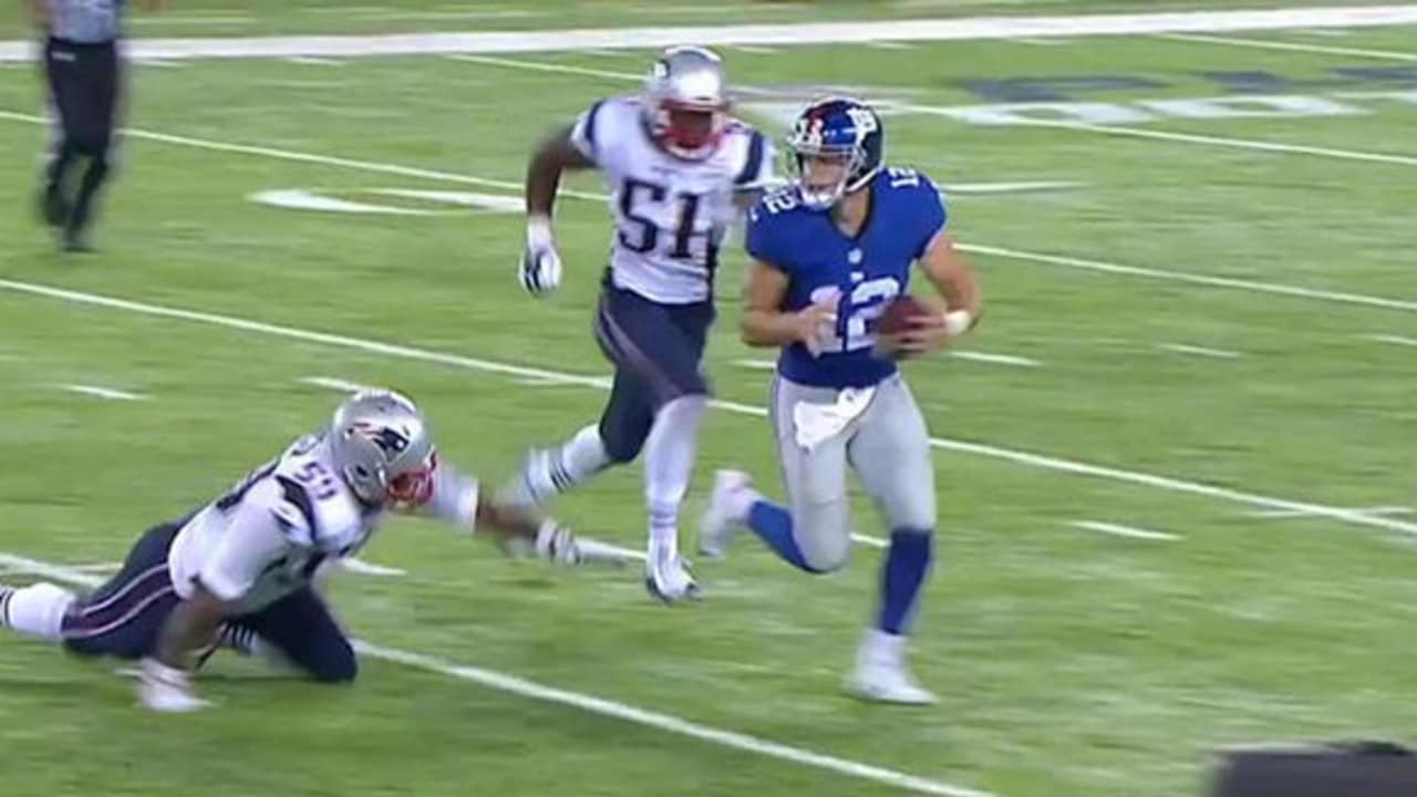 Barkevious Mingo forces fumble from Ryan Nassib