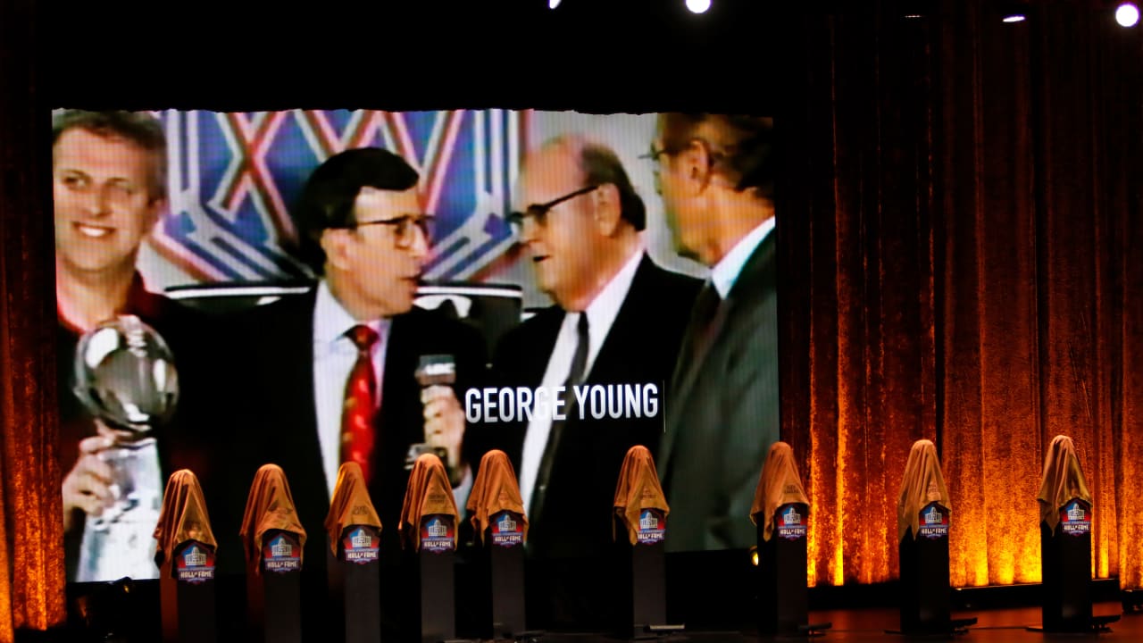 Photos: George Young inducted into Pro Football Hall of Fame