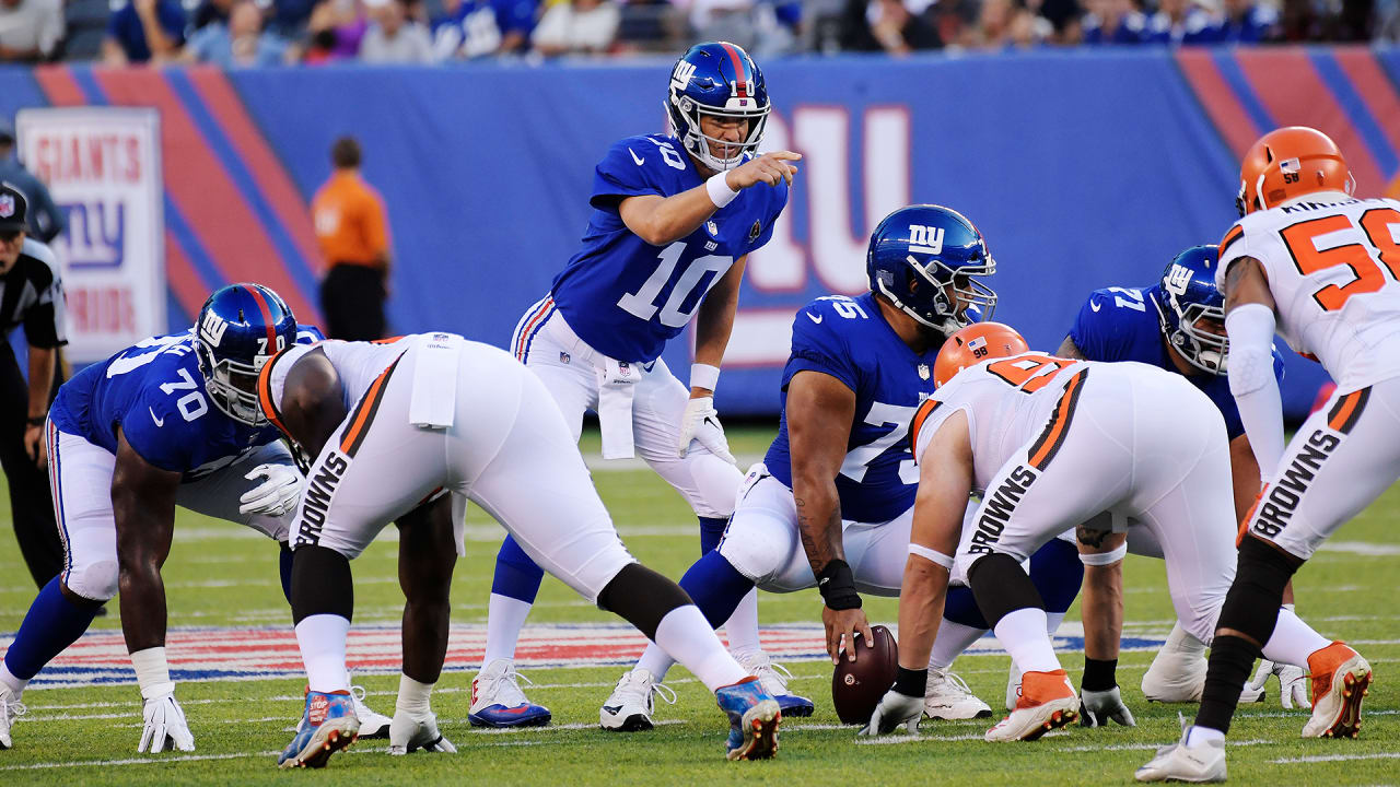 Giants' new-look O-Line has promising debut