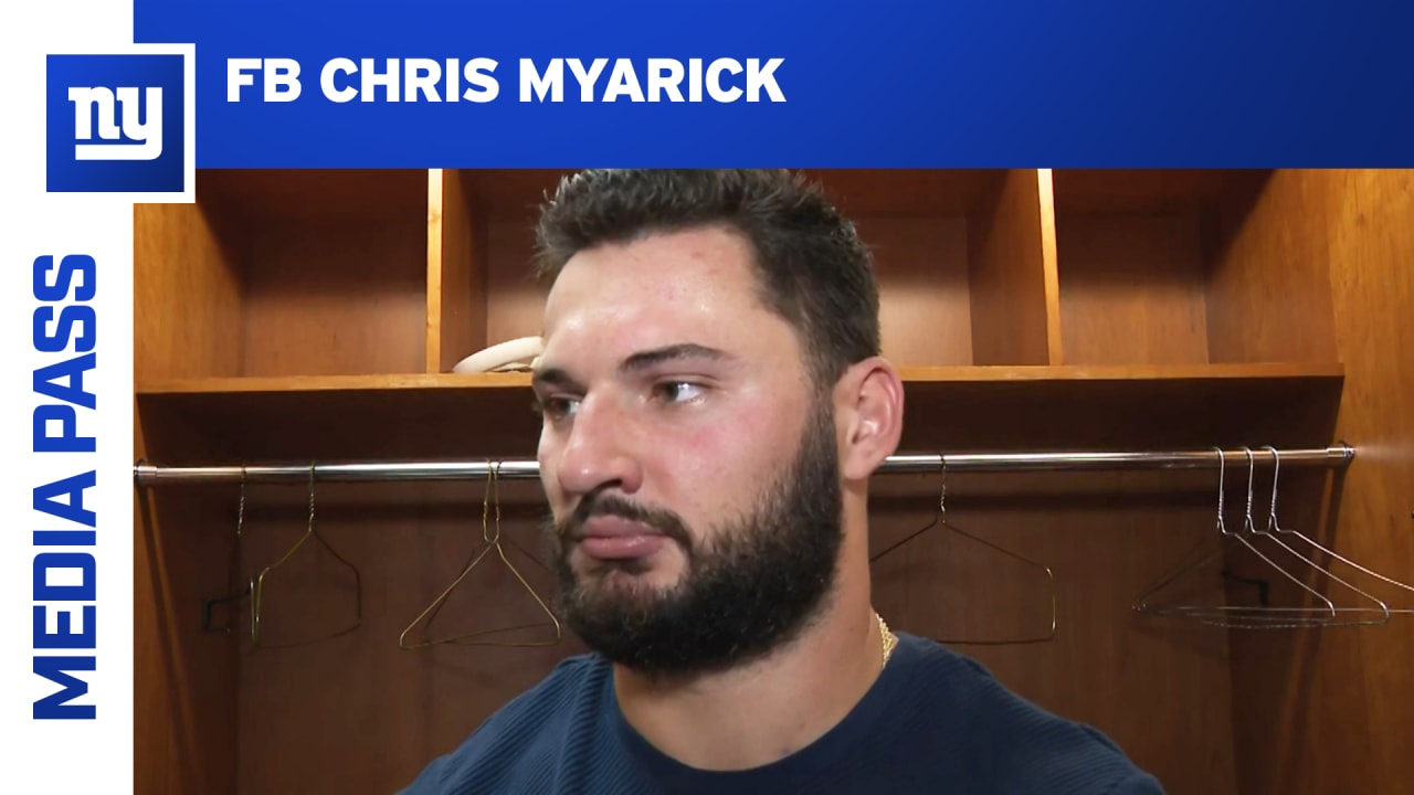FB Chris Myarick on scoring fourth-quarter TD