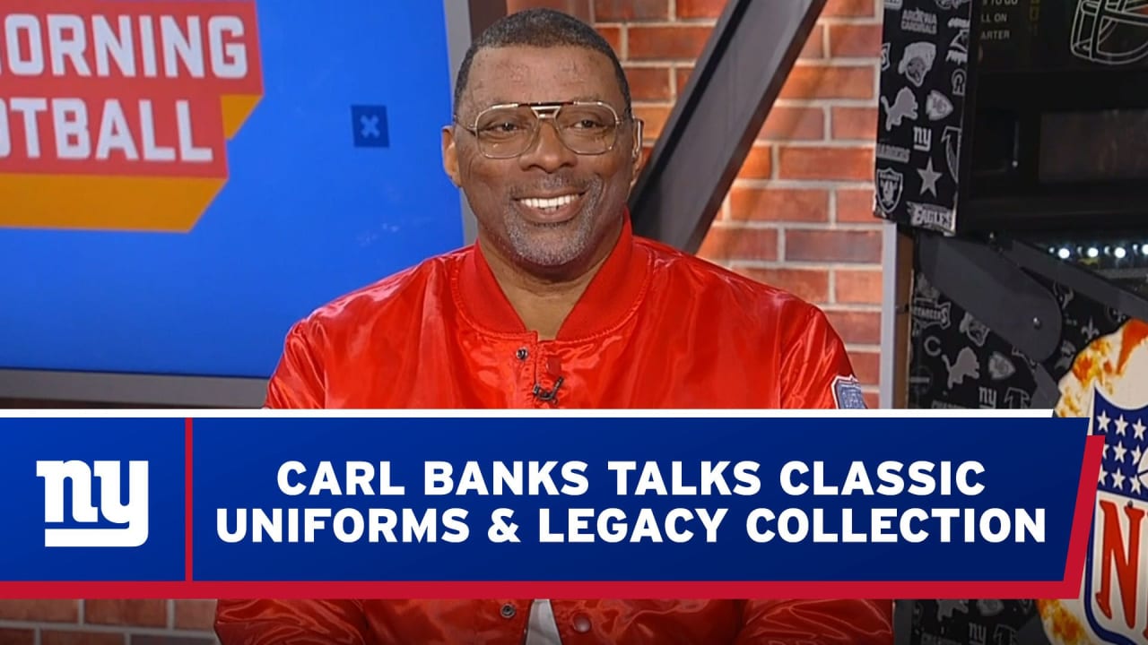 Carl Banks talks classic uniforms & legacy collection