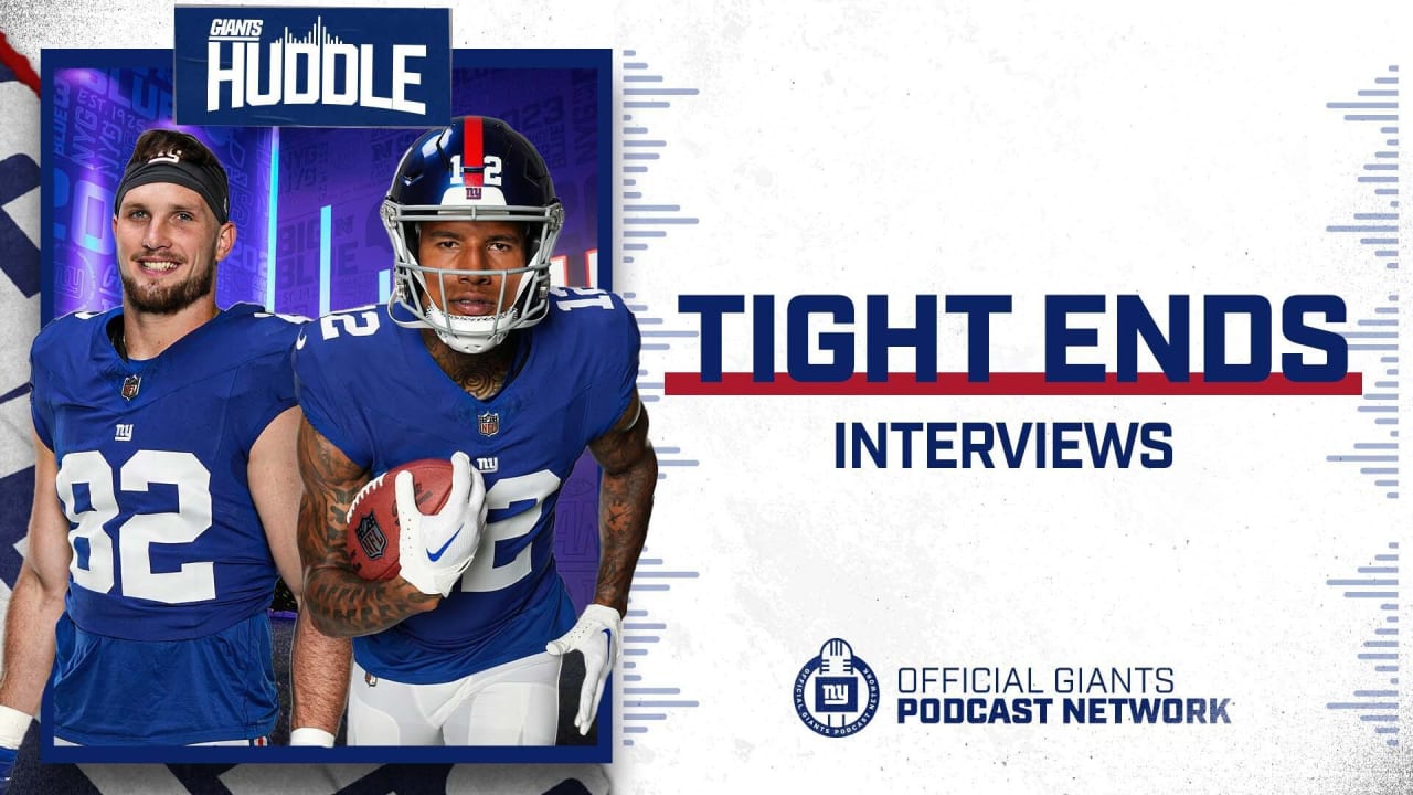 Giants Huddle | Tight End Interviews