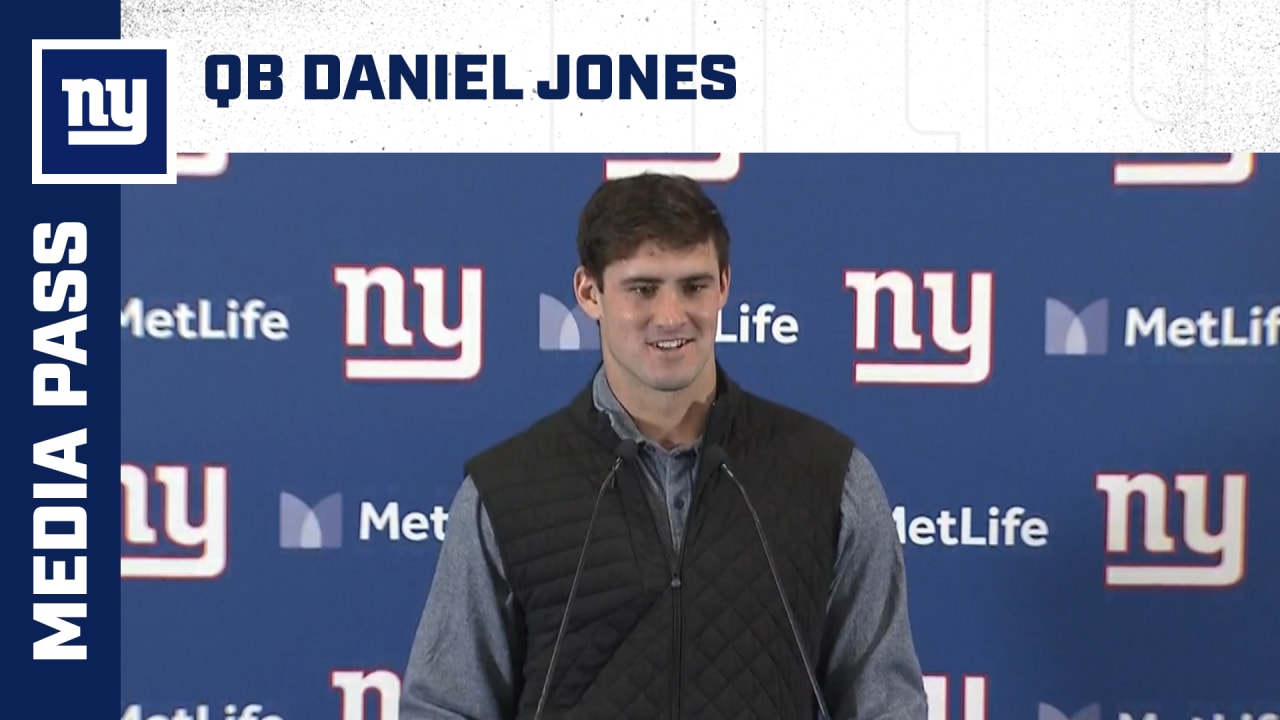 QB Daniel Jones: 'We're confident in what we can do'