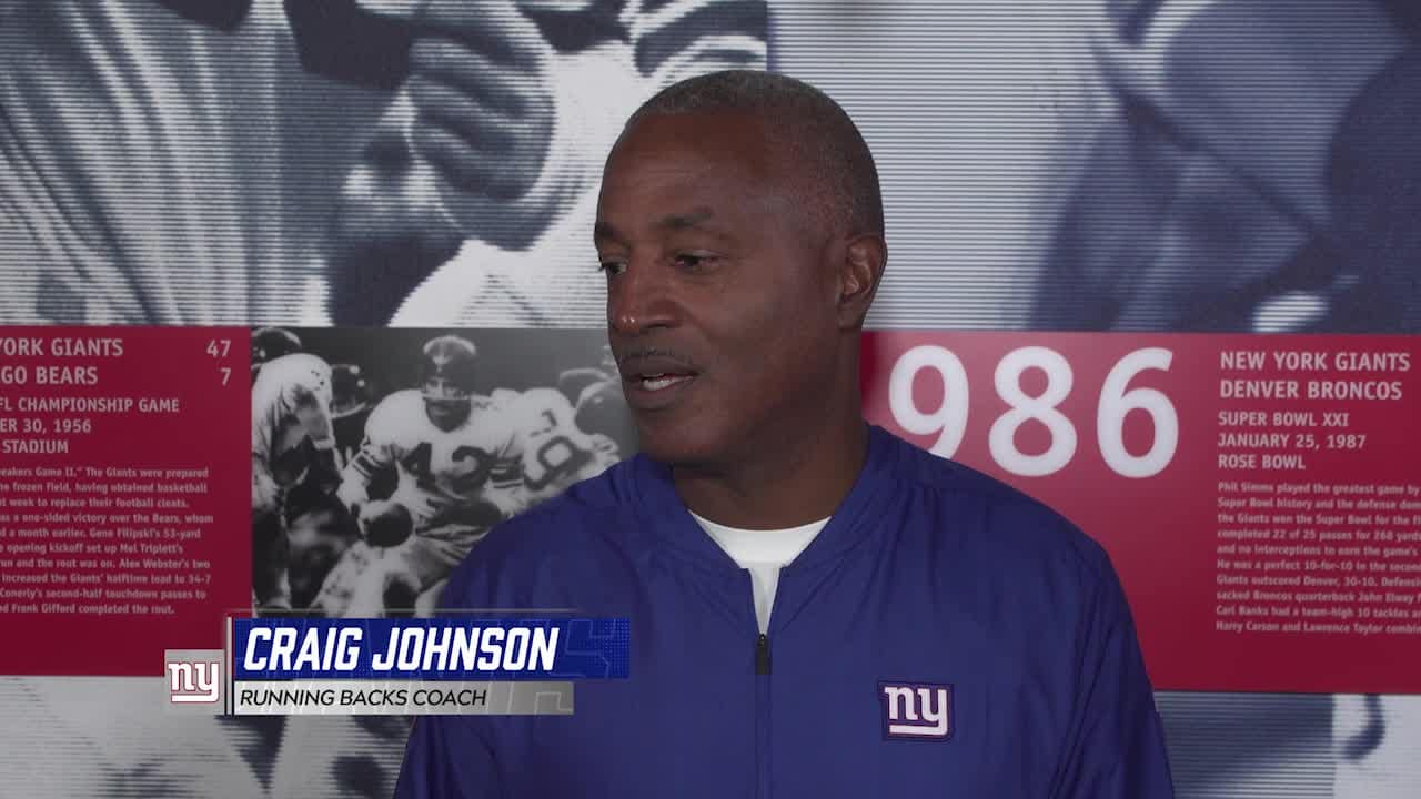 RB's Coach Craig Johnson on Saquon Barkley's performance thus far