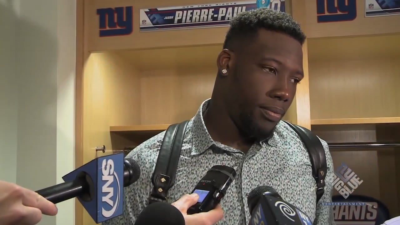 Postgame DE Pierre-Paul vs. Cowboys