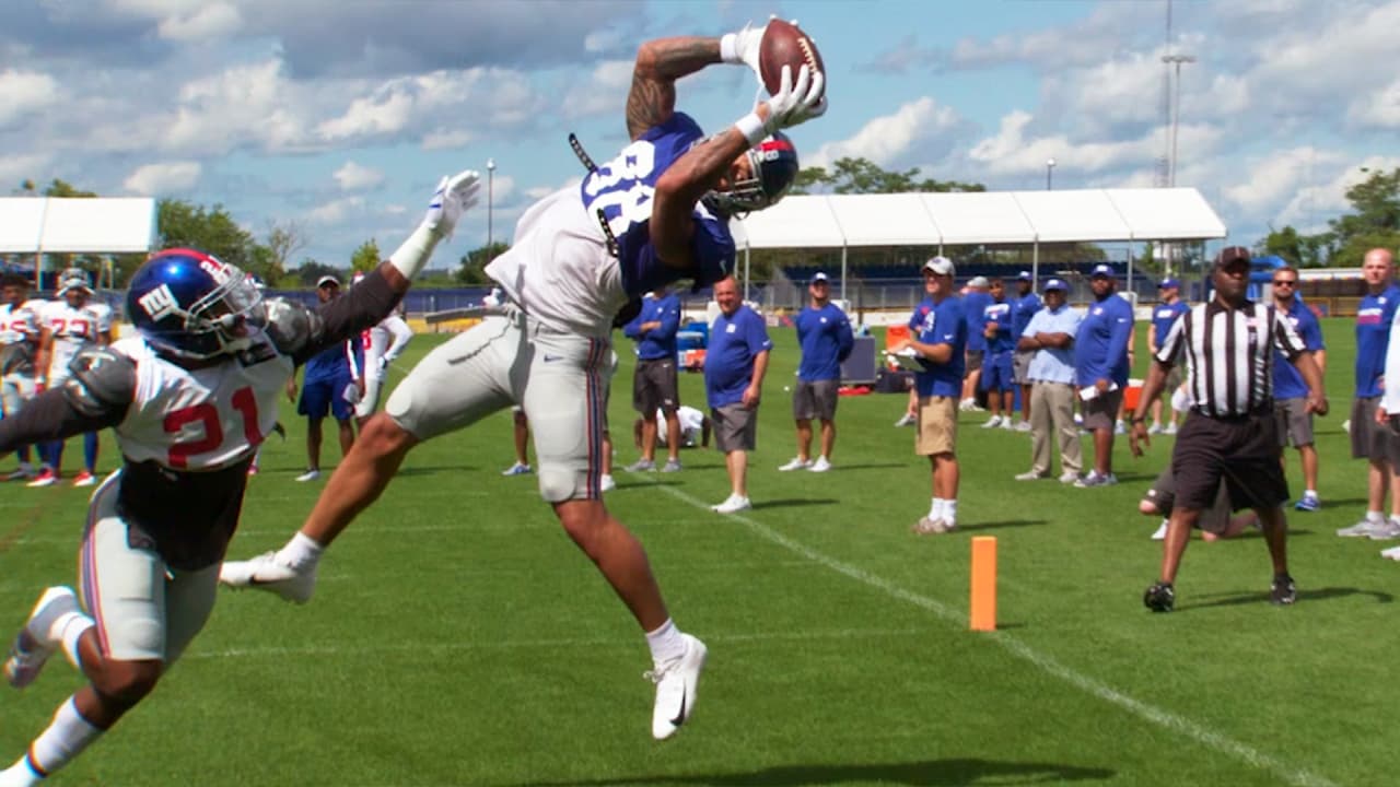 Evan Engram makes leaping TD catch Evan Engram makes leaping TD catch
