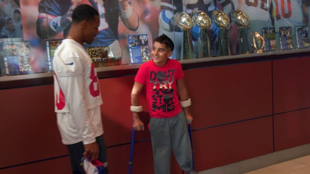 Meet inspiring young Giants fan Deven Jackson