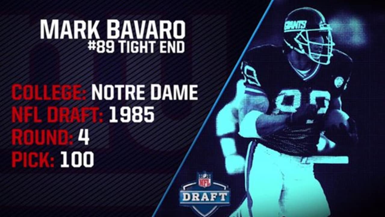 My Draft Memory: Mark Bavaro
