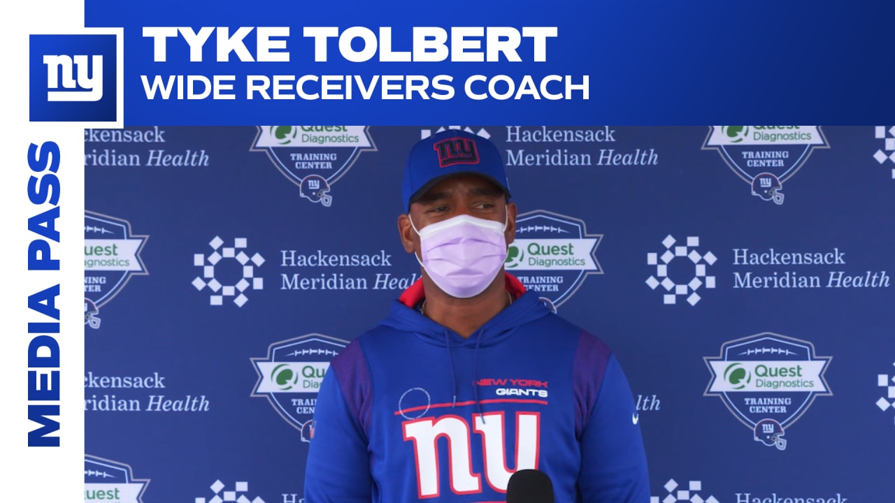 WR Coach Tyke Tolbert on offense dealing with injuries