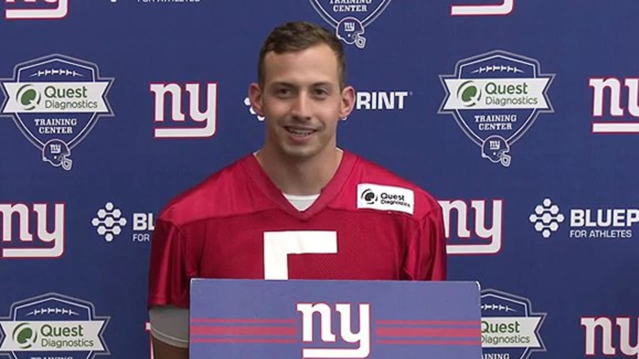 QB Davis Webb on working with Engram
