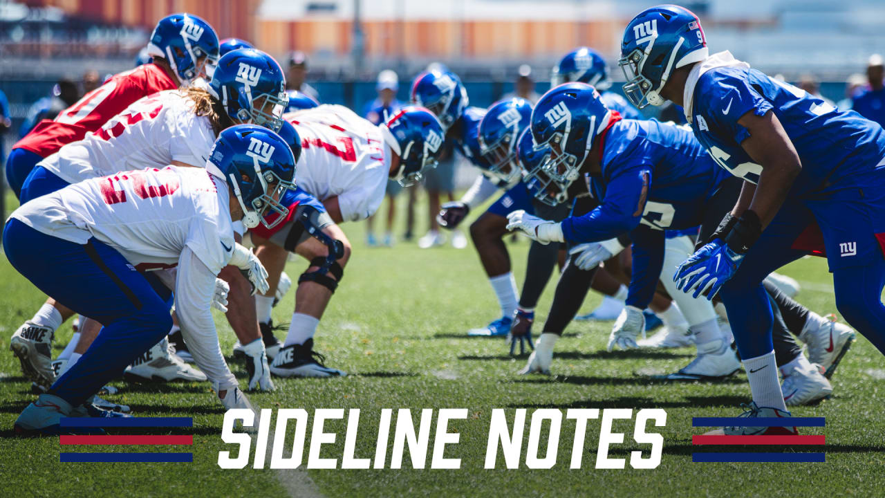 Sideline Notes: Secondary shines at OTA No. 8