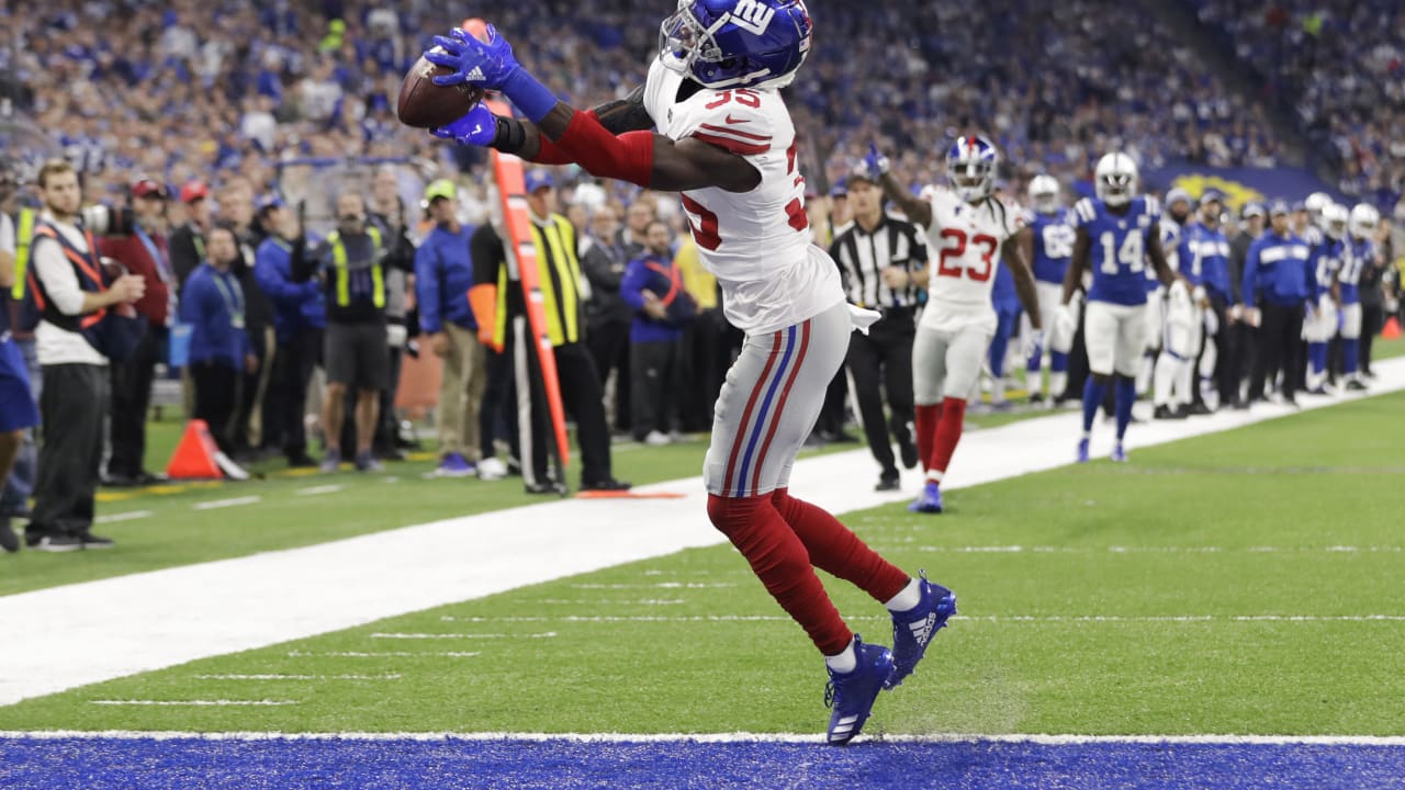 Curtis Riley looks like wide receiver on end-zone INT