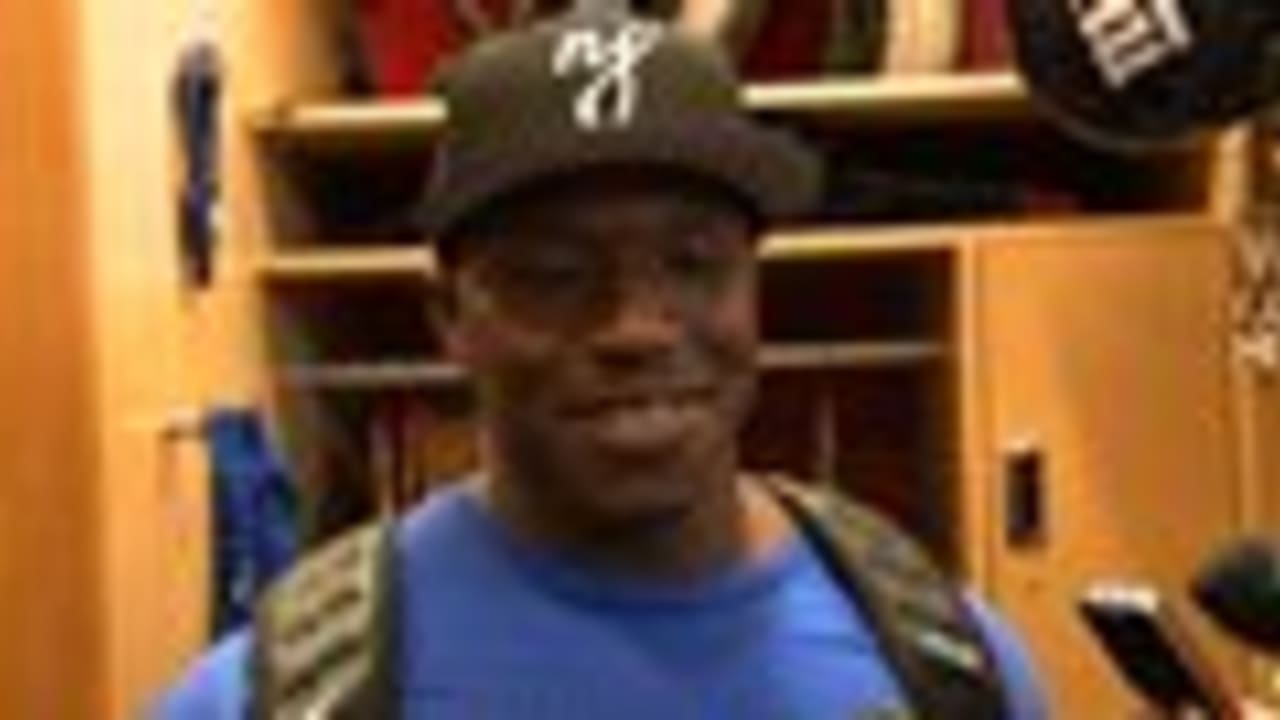 Postgame RB Andre Brown - 10/21