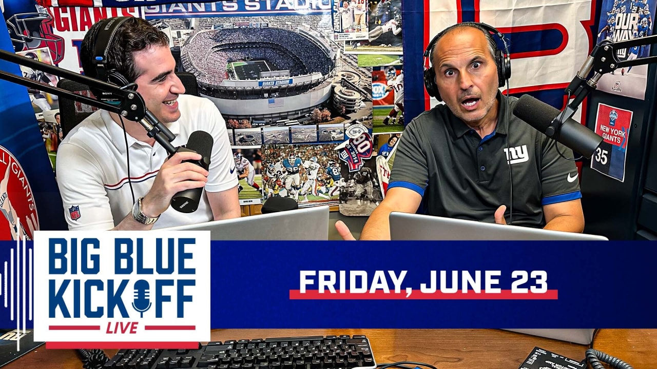 Big Blue Kickoff Live 6/23 | Ranking NFC Tight End Groups