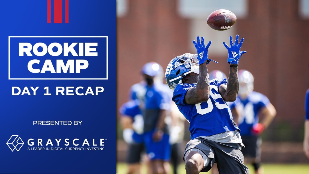Recap: Latest from Giants Rookie Minicamp Day 1
