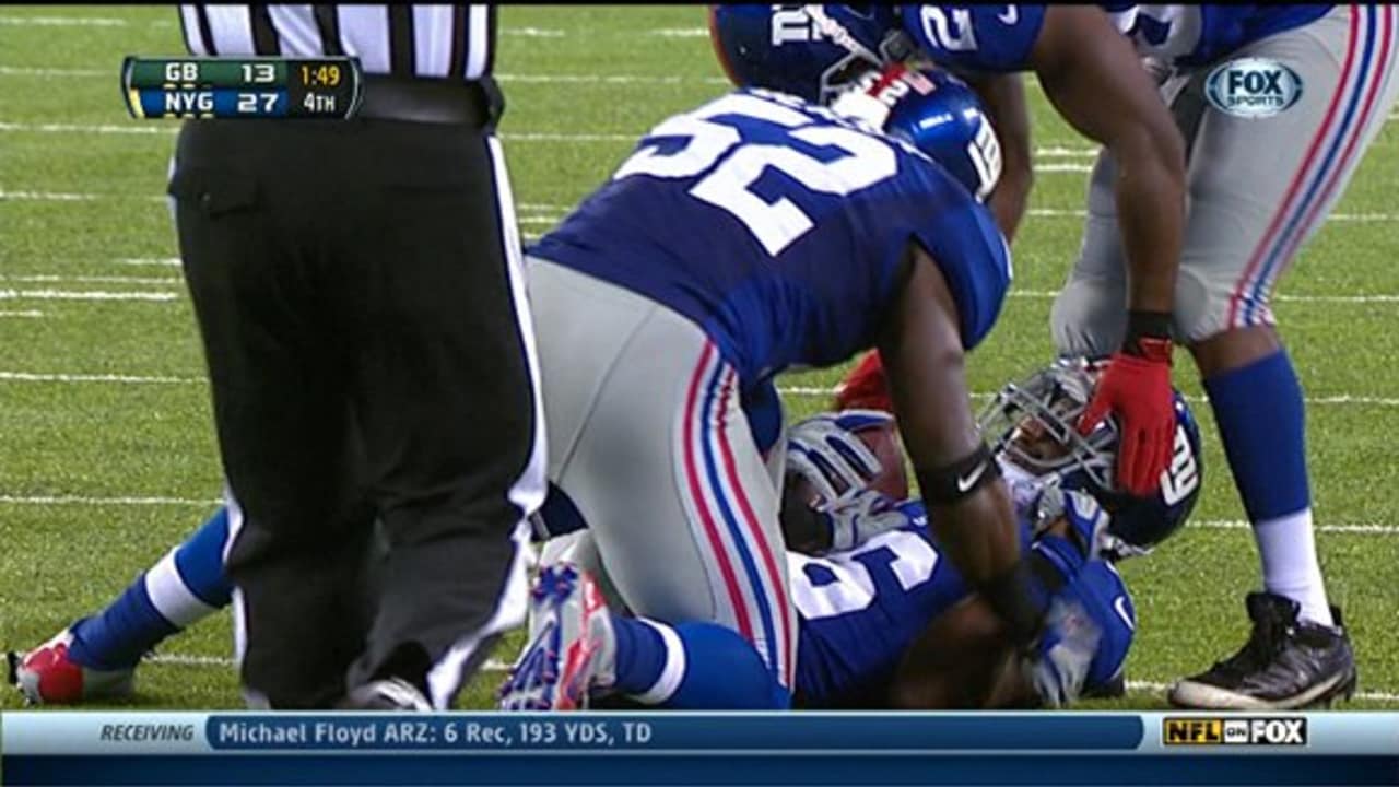 Antrel Rolle seals win with interception