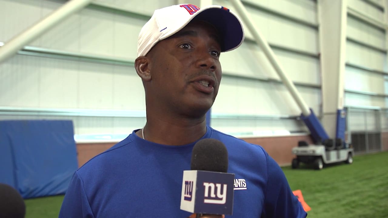 Wide receivers coach Tyke Tolbert says it's next man up at the position