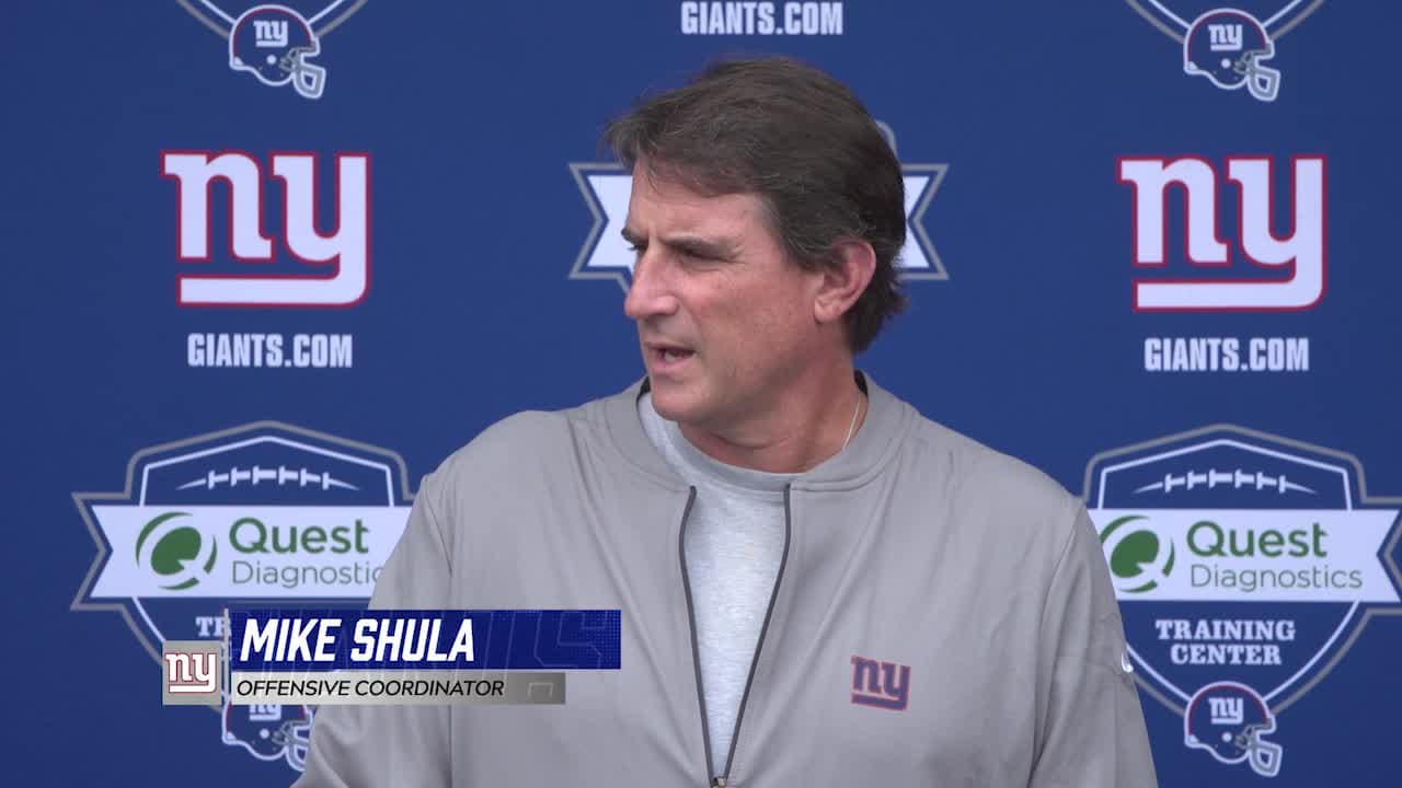 Offensive coordinator Mike Shula on O-Line changes