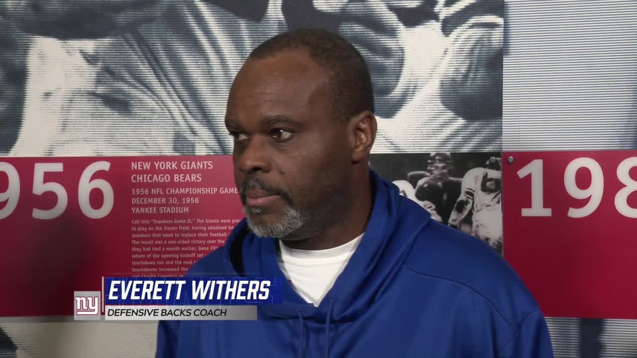DB's Coach Everett Withers on progress of defensive backs