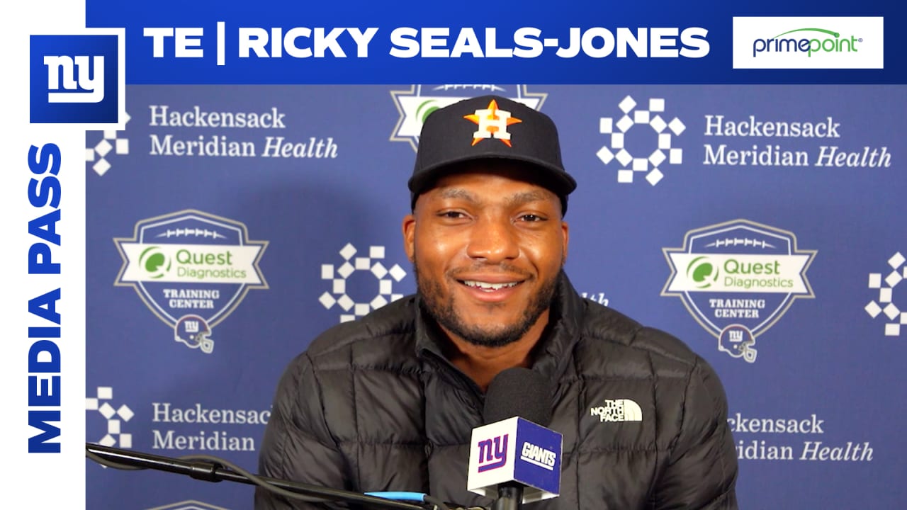 TE Ricky Seals-Jones on wanting to be part of new Giants era