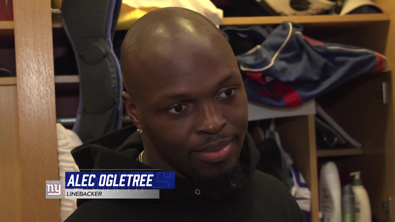Alec Ogletree on mentality heading into Thursday night