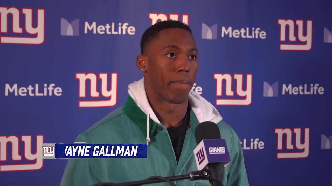 RB Wayne Gallman on two-touchdown game vs. Eagles