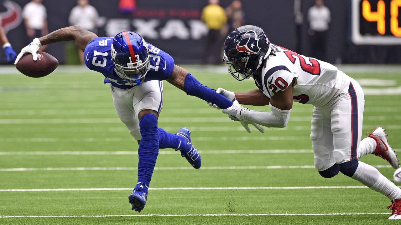 OBJ takes quick slant downfield for signature 30-yard gain