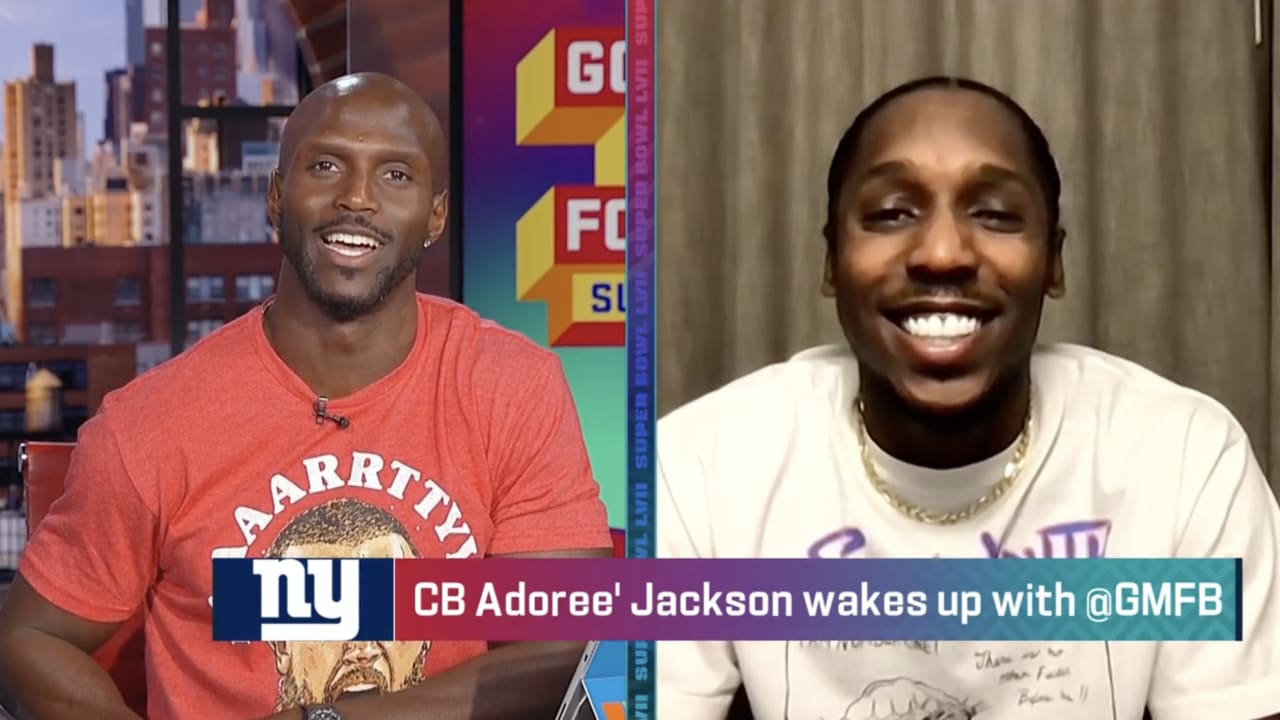 Adoree' Jackson wakes up with 'Good Morning Football'