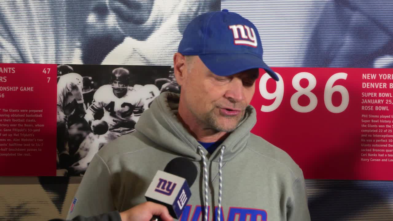 OL Coach Hal Hunter on the play of the O-Line this season