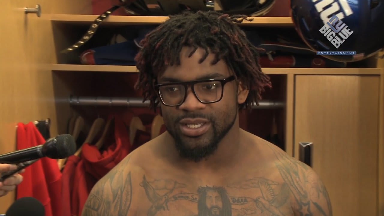 DE Damontre Moore on doing his job