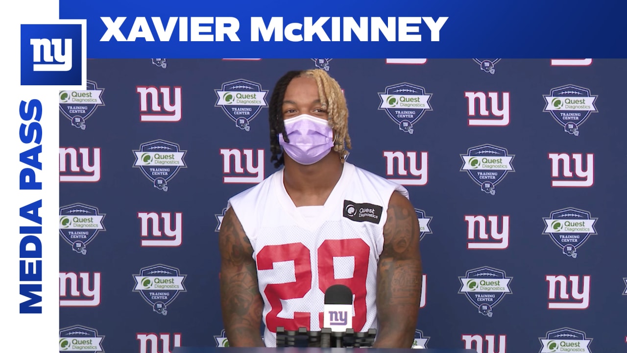 S Xavier McKinney talks Year 2 mindset