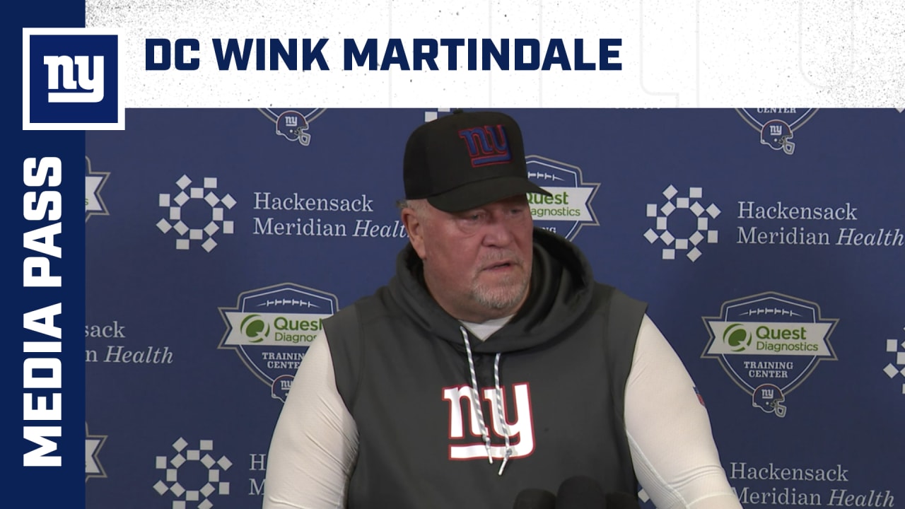 DC Wink Martindale: 'Everything is punch & counterpunch'