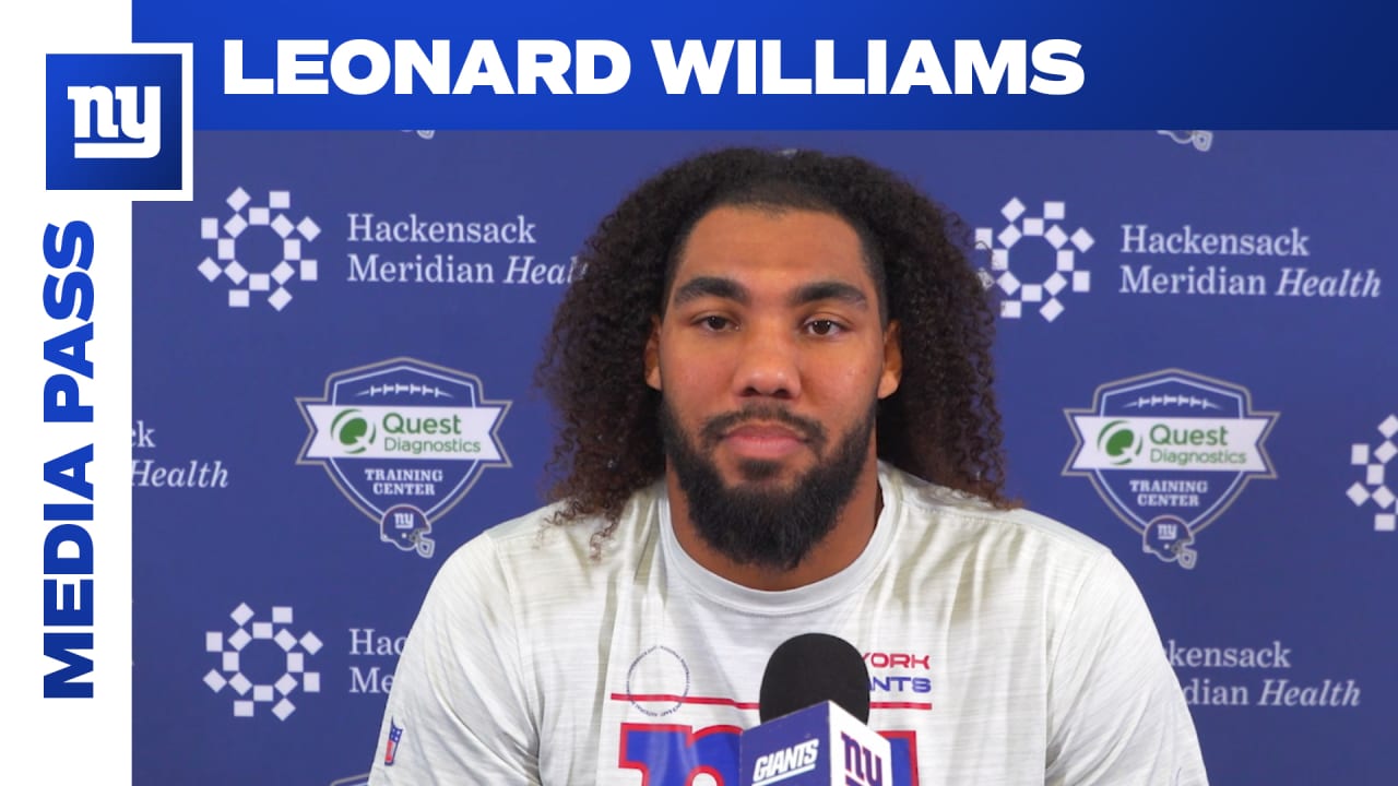DL Leonard Williams on playing through triceps injury