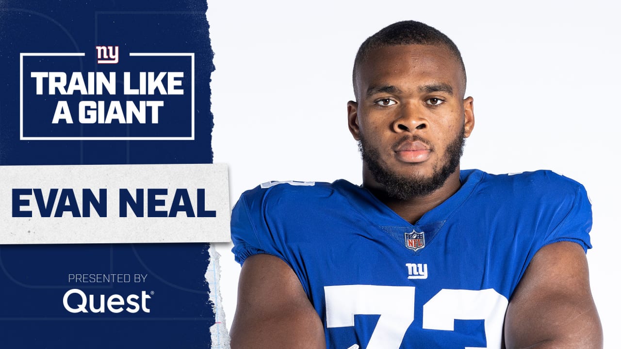 Train Like A Giant: Rookie OT Evan Neal