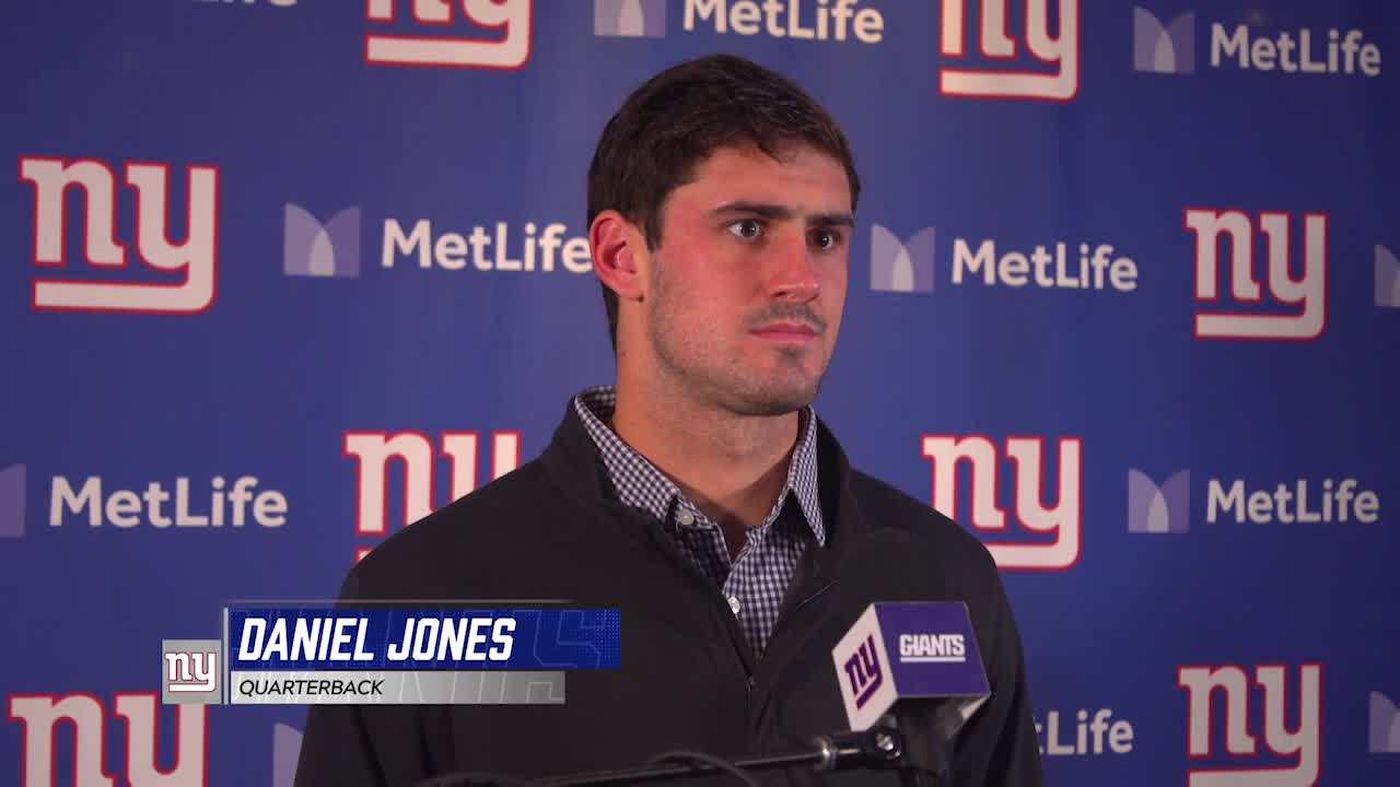 QB Daniel Jones on offense's performance in win over Philly
