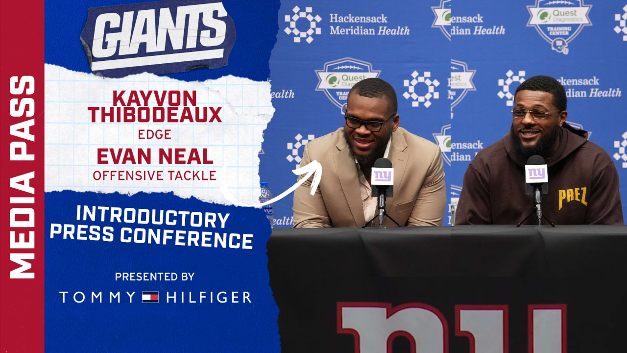 Kayvon Thibodeaux & Evan Neal introductory press conference