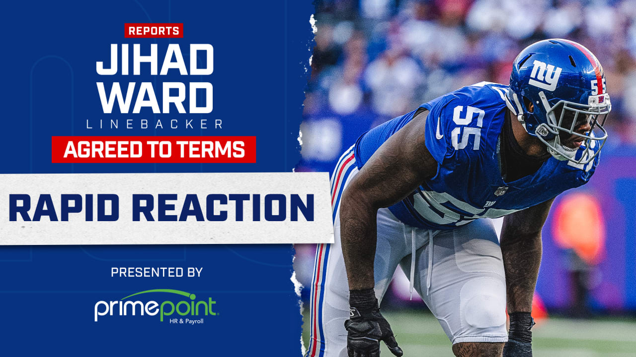 Rapid Reaction: Giants reportedly agree to terms with OLB Jihad Ward