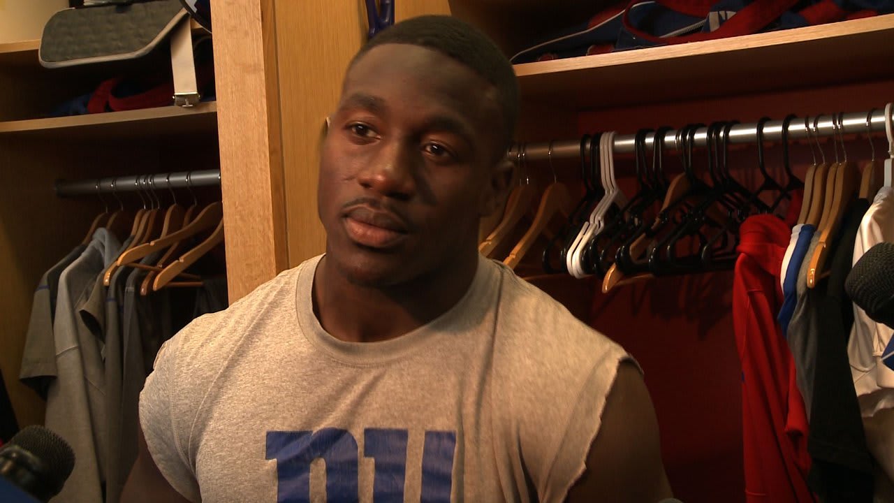 RB David Wilson prepared for extra carries