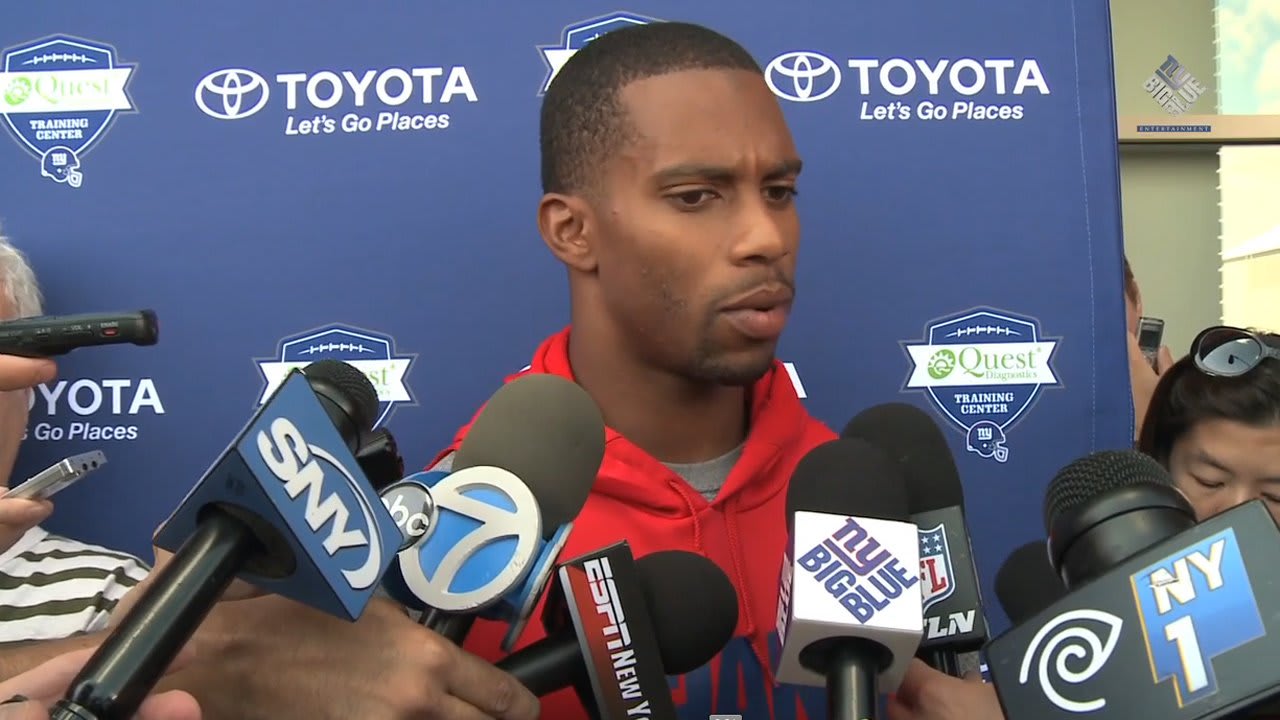 WR Victor Cruz talks about the upcoming game