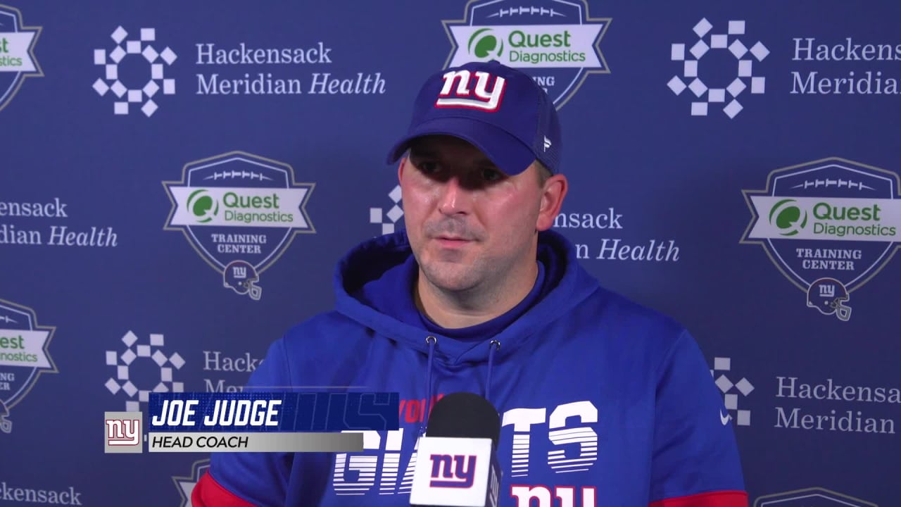 Coach Joe Judge: 'We want our identity to be something that jumps off ...