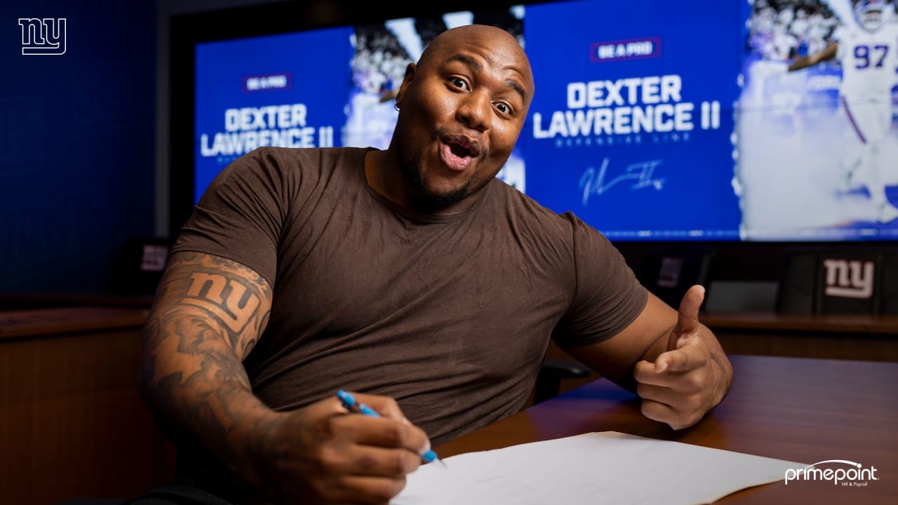 Dexter Lawrence signs contract extension with Giants