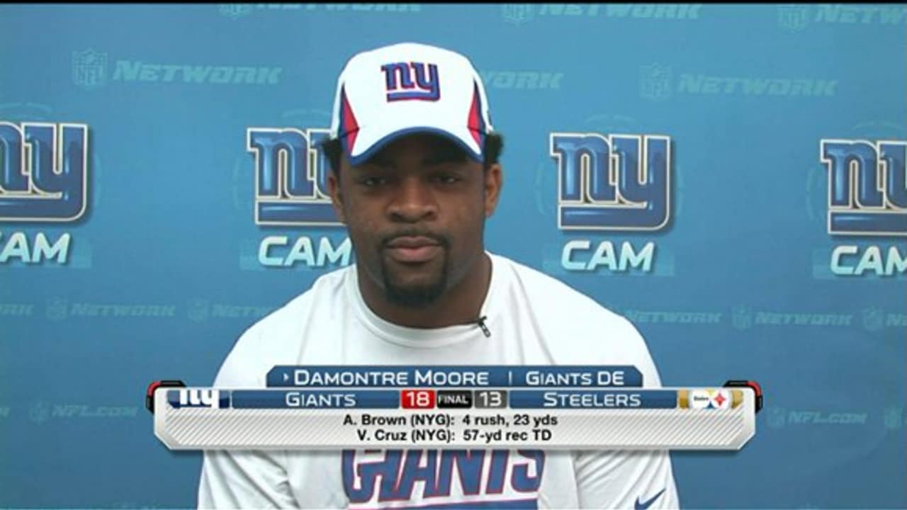 DE Damontre Moore proud of early award